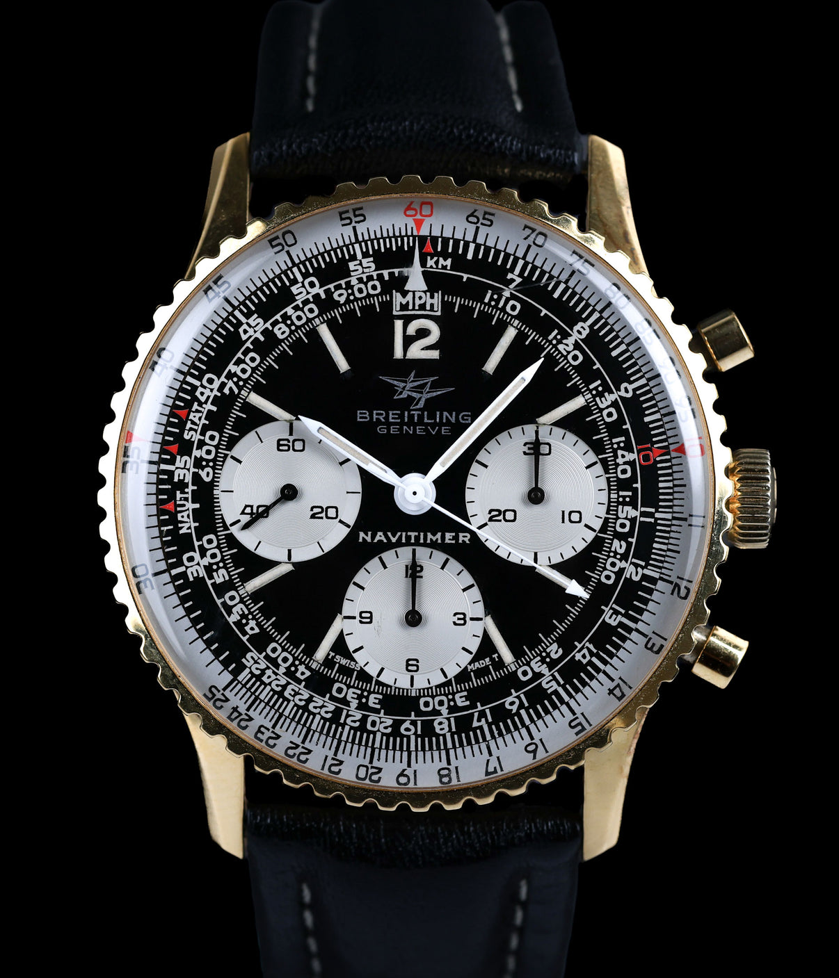 Breitling Navitimer 41MM Big Eyes 806.36 1970 | Crown Vintage Watches