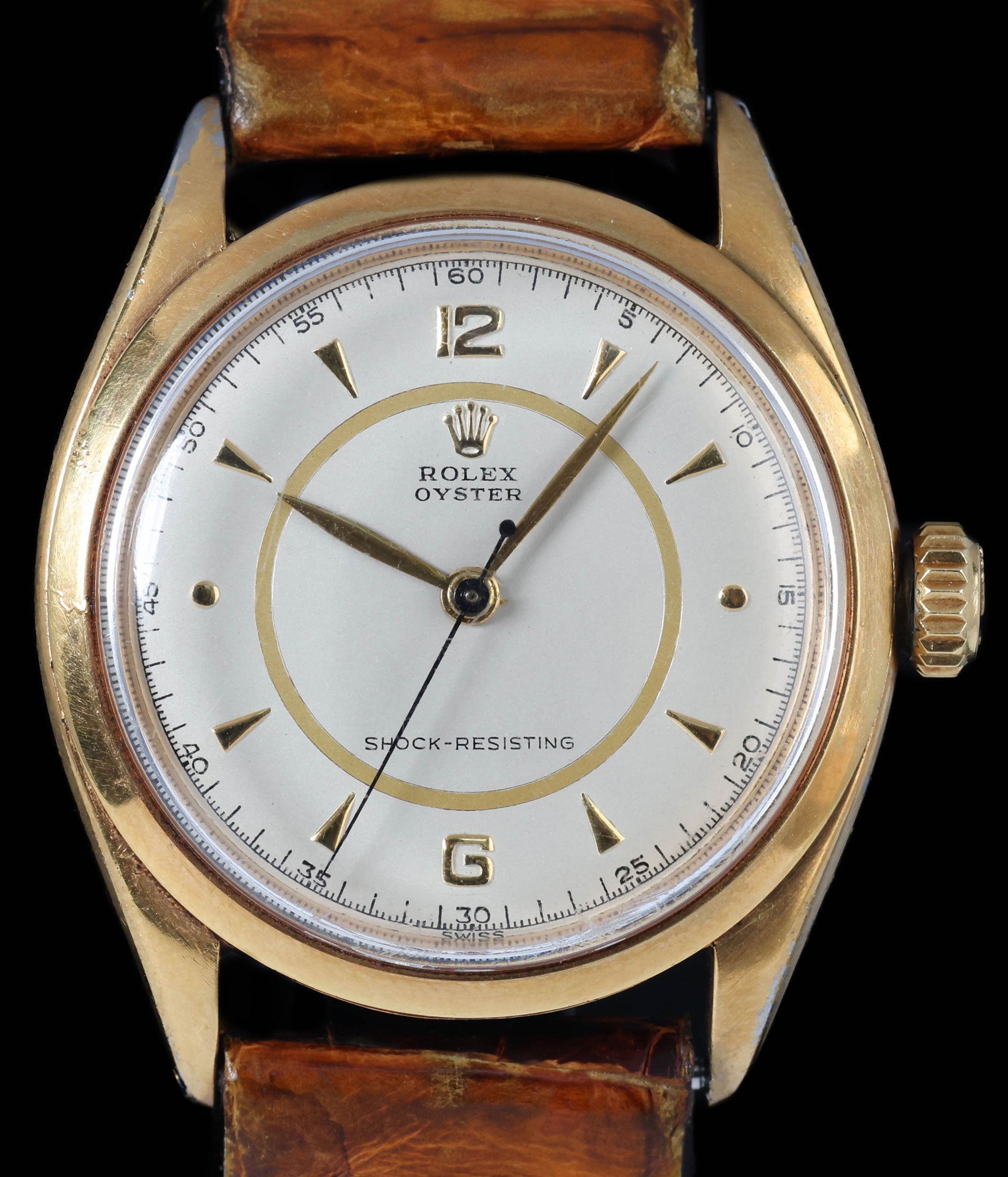 Rolex Oyster 6480 34mm Circa 1950s – Crown Vintage Watches